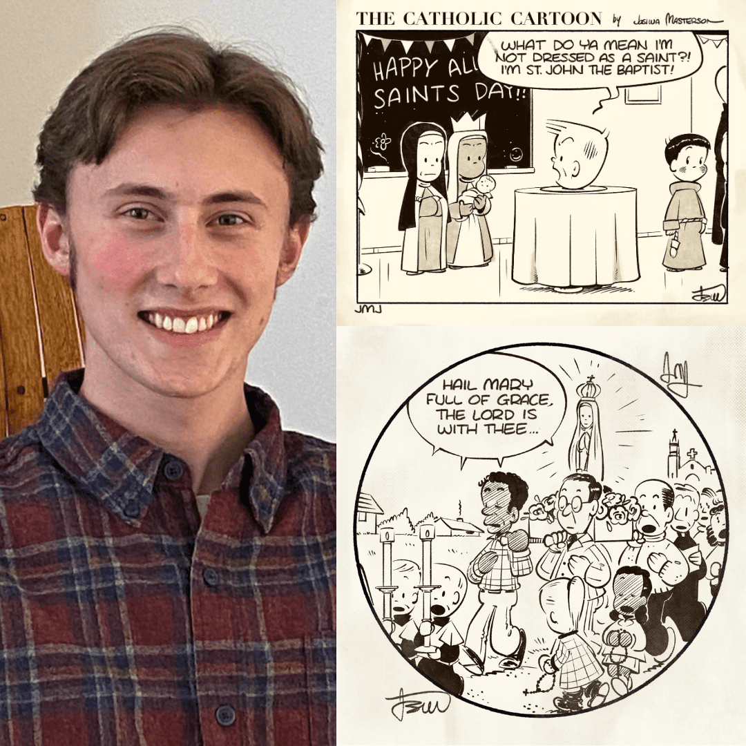 "The Catholic Cartoonist": The Story of a 20-Year-Old Artist Using His ...